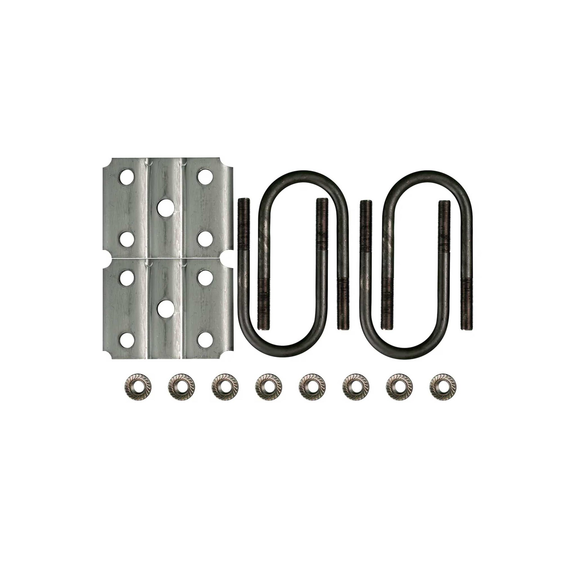 1/2" U-Bolt Kit | 2-3/8" Round Axle | 5-1/2" Length | 1-3/4" Spring – U ...